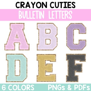 Varsity Bulletin Board Letters, Letter Clipart, Printable Bulletin ...