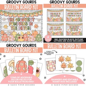 Back to School Bulletin Board Bundle, Fall Bulletin Boards for Entire ...