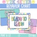 Retro Back to School Bulletin Board Decor, Rainbow Classroom Decor ...