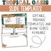 Tropical Slide Templates for Classroom, Modern Slides Templates ...