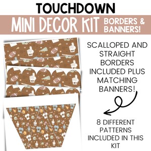 Football Bulletin Board Decor, Sports Bulletin Board, Sports Themed ...