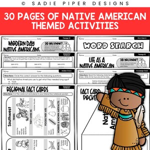 Social Studies Native American Worksheets, Social Studies Interactive ...
