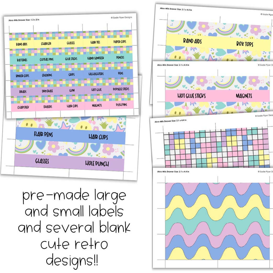 Editable Retro Groovy Teacher Toolbox Labels, Trendy Retro Classroom ...