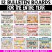 Back to School Bulletin Board Bundle, Fall Bulletin Boards for Entire ...