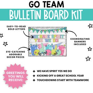 Football Bulletin Board Decor, Sports Bulletin Board, Sports Themed ...