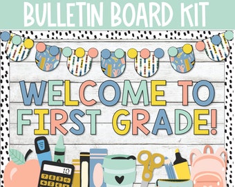 Back to School Bulletin Board Kit Classroom Decor Door - Etsy