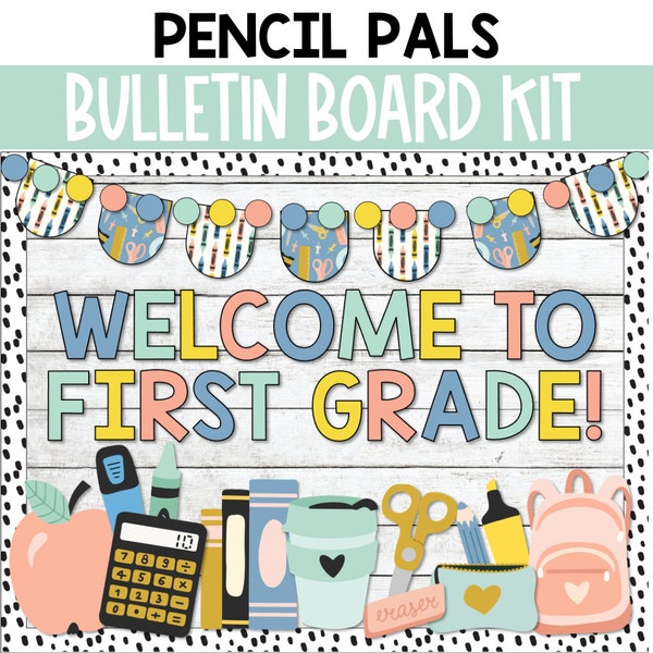 Welcome Back to School Bulletin Board - Etsy
