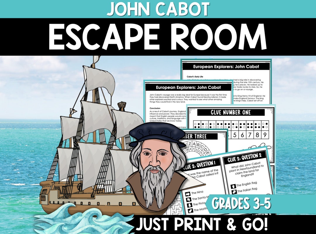 Social Studies Escape Room for Kids, Printable Party Game, Birthday ...