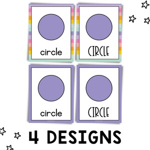 Shape Posters for Classroom, 2D Shape Posters Display for Classroom ...