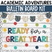 Retro Back to School Bulletin Board Decor, Rainbow Classroom Decor ...