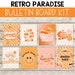 Retro Paradise Bulletin Board Kit, Summer Bulletin Board Kit, Retro End ...