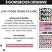 Editable Rolling Cart Labels, Retro Classroom Decor, Classroom Labels ...