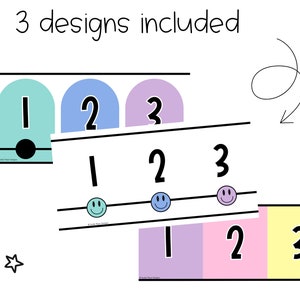 Number Line for Classroom, Number Line With Negatives, Printable Number ...