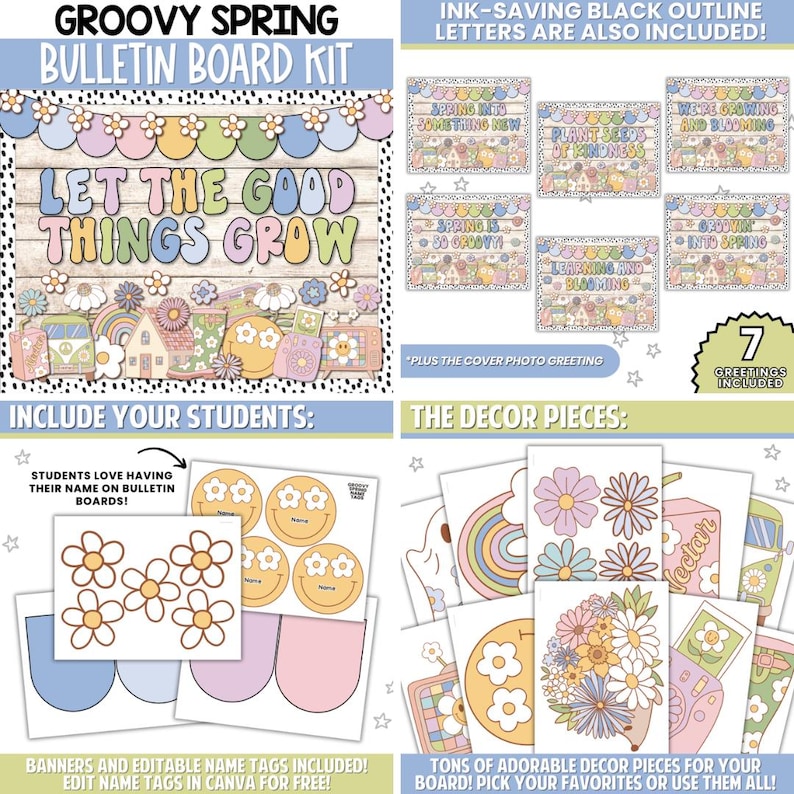 Back to School Bulletin Board Bundle, Fall Bulletin Boards for Entire ...