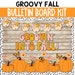Groovy Fall Bulletin Board Decor, Retro Fall Bulletin Board, Fall ...