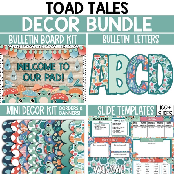 Frog Classroom - Etsy