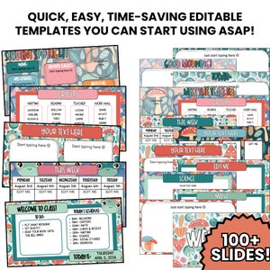 Spring Slide Templates for Classroom, Groovy Slides Templates ...