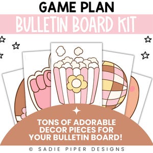 Football Bulletin Board Decor, Sports Bulletin Board, Sports Themed ...