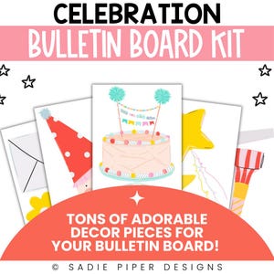 100 Days of School Bulletin Board Celebration Classroom Decor Groovy ...