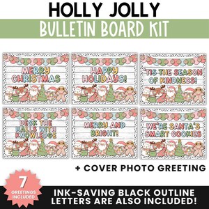 Retro Groovy Christmas Bulletin Board, Winter Classroom Decor, Vintage ...