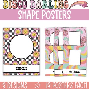 Shape Posters for Classroom, 2D Shape Posters Display for Classroom ...