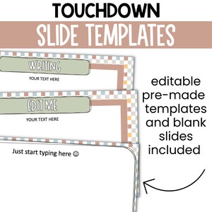 Football Fall Slide Templates, Retro Football Google Slides, Sports ...