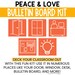 Retro Groovy Bulletin Board Decor, February Bulletin Board, Spring ...