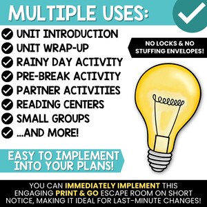 Social Studies Escape Room for Kids, Printable Party Game, Birthday ...