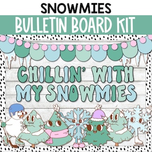 Retro Groovy Winter Bulletin Board Decor, Retro Christmas Bulletin ...