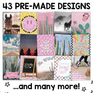 Retro Groovy Classroom Posters, Disco Cowgirl Classroom Decor ...