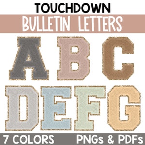 Football Fall Bulletin Board Decor, Sports Bulletin Board, Fall ...