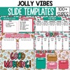 Retro Slide Templates for Classroom, Groovy Slides Templates, Classroom ...