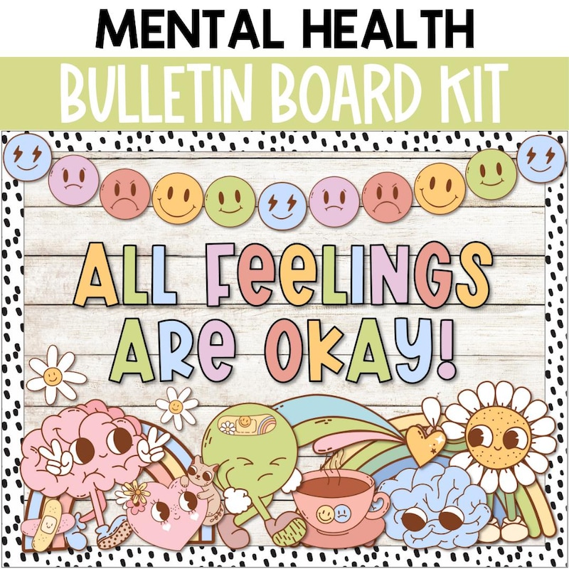 Wellness Bulletin Board Ideas - Etsy