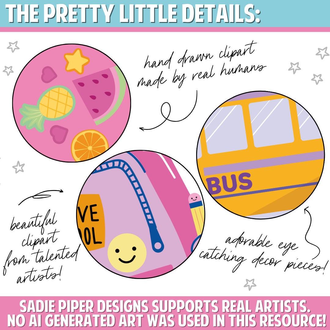 Smiley Face Back to School Bulletin Board Kit, Rainbow Open House ...