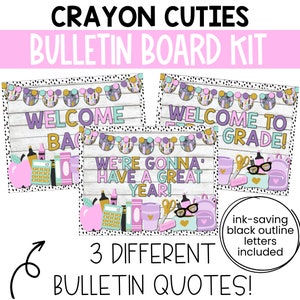 Back to School Bulletin Board Decor, Rainbow Classroom Decor, Open ...