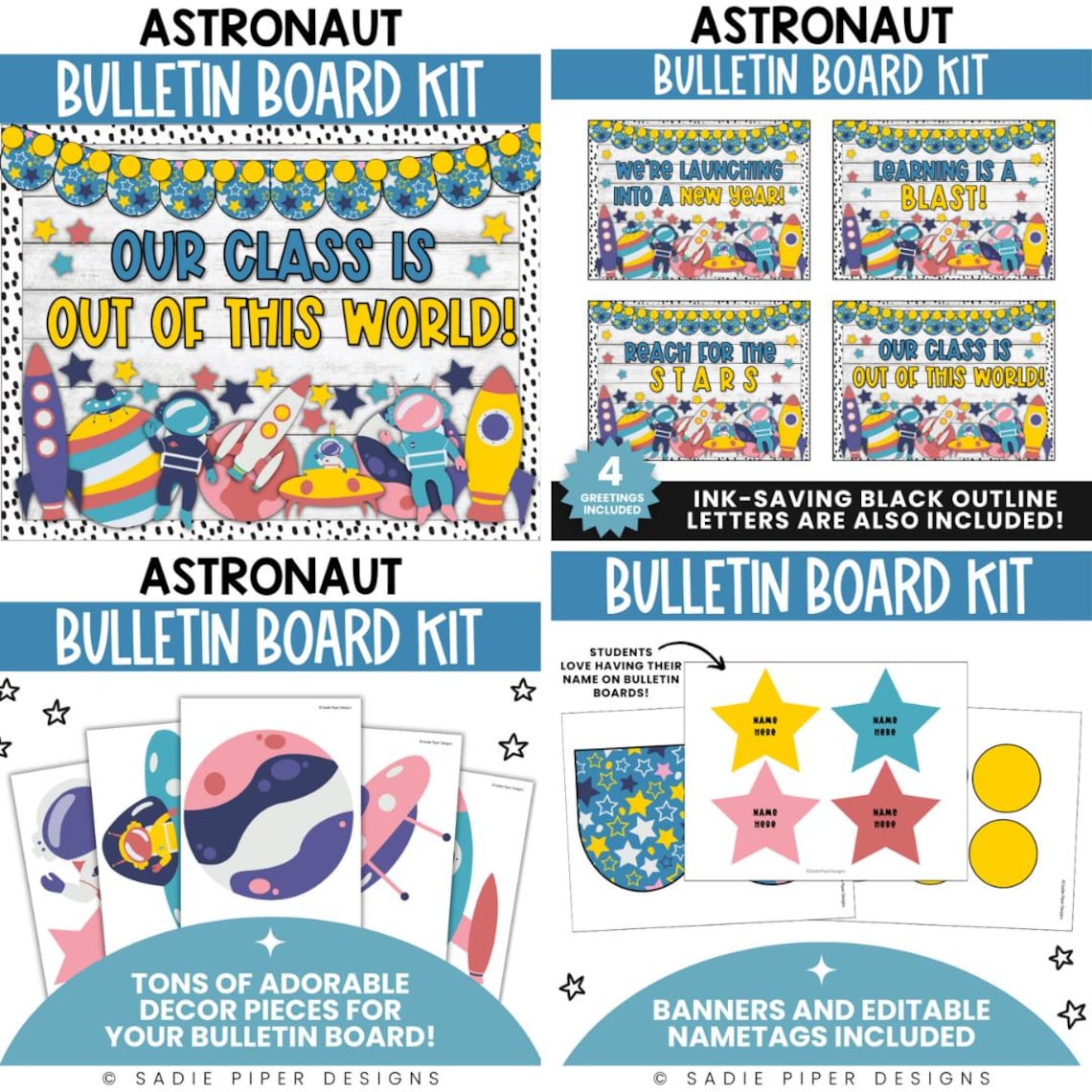 Back to School Bulletin Board Bundle, Fall Bulletin Boards for Entire ...