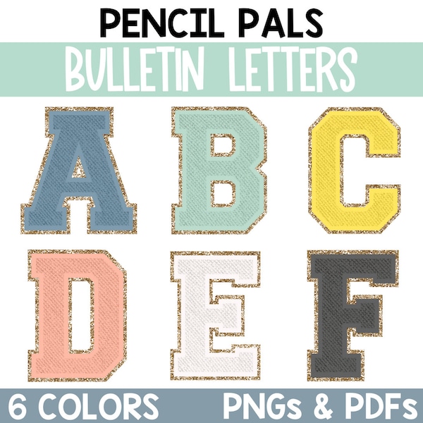 Bulletin Board Letters - Etsy