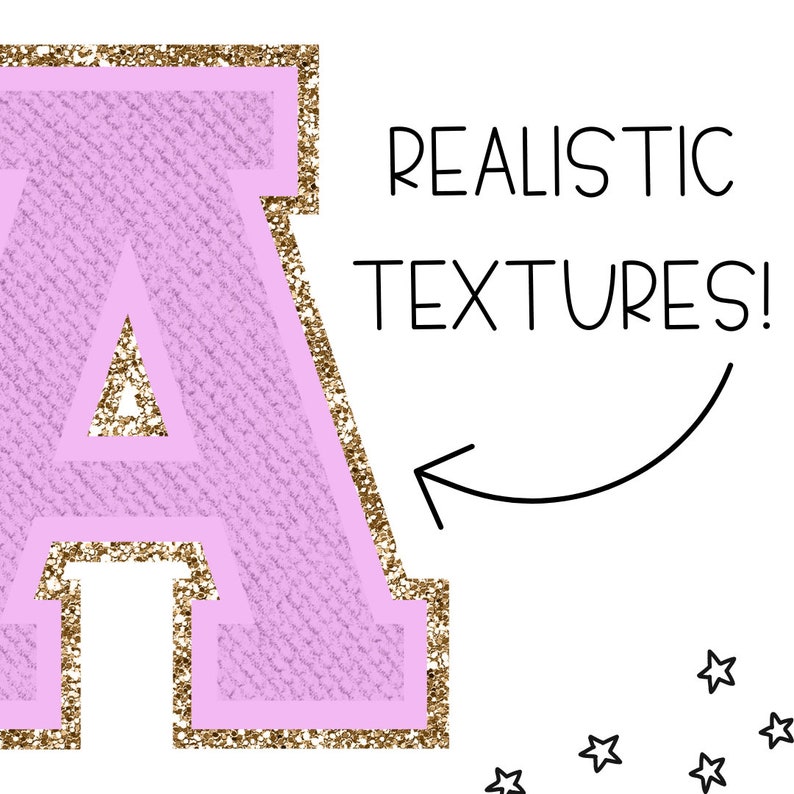 Preppy Retro Varsity Bulletin Board Letters, Letter Clipart, Printable ...