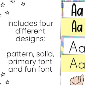 Sign Language Alphabet Posters for the Classroom, Elementary School ...