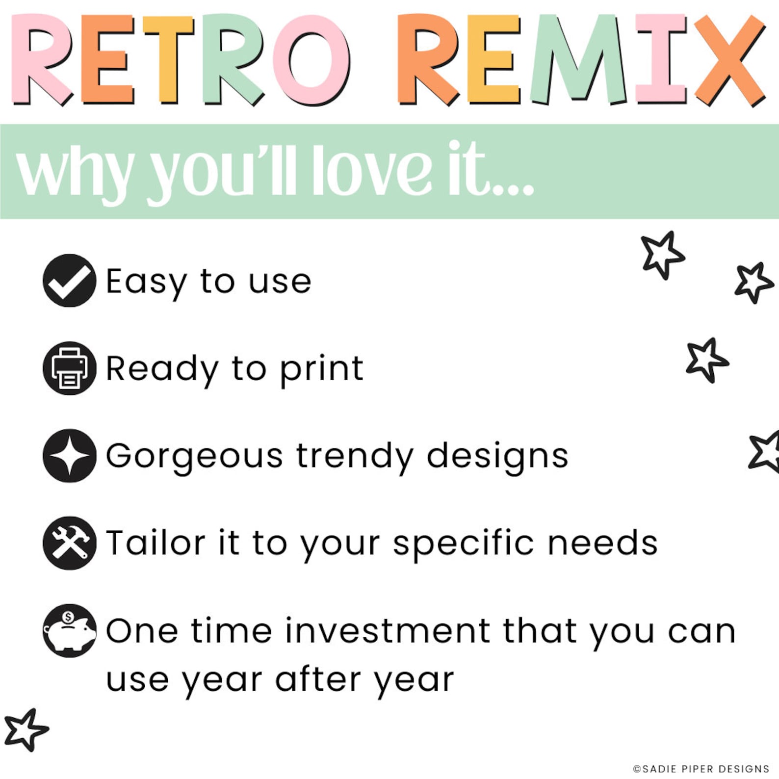 Retro Groovy Meet the Teacher Templates, Editable Meet the Teacher ...