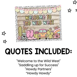 Desert Bulletin Board Decor, Cowgirl Bulletin Board, Cactus Classroom ...