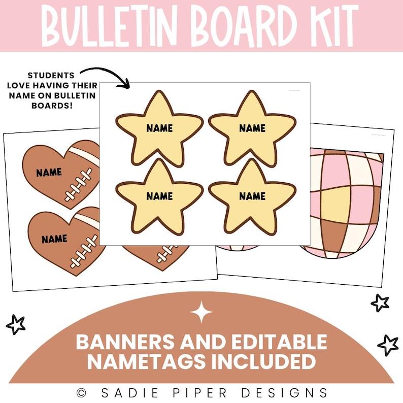 Football Bulletin Board Decor, Sports Bulletin Board, Sports Themed ...