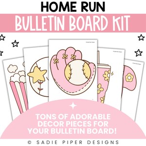 Baseball Bulletin Board Decor, Sports Bulletin Board, Sports Themed ...