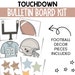 Football Bulletin Board Decor, Sports Bulletin Board, Sports Themed ...