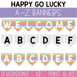 Bulletin Board Letters, Classroom Banners, Banners for Classroom ...