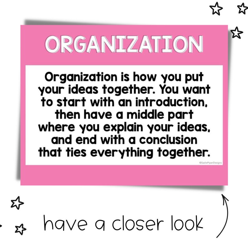 The Traits of Writing Posters 61 Writing Traits ELA - Etsy