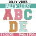 Christmas Varsity Bulletin Board Letters, Letter Clipart, Printable ...