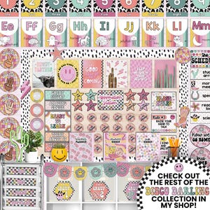Retro Groovy Classroom Posters, Disco Cowgirl Classroom Decor ...