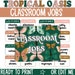 Editable Classroom Job Display, Tropical Classroom Decor, Classroom ...