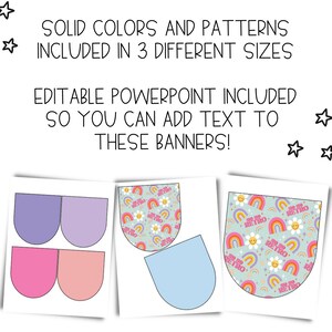 Bulletin Board Bunting, Decorative Banners for Classroom, Retro Groovy ...